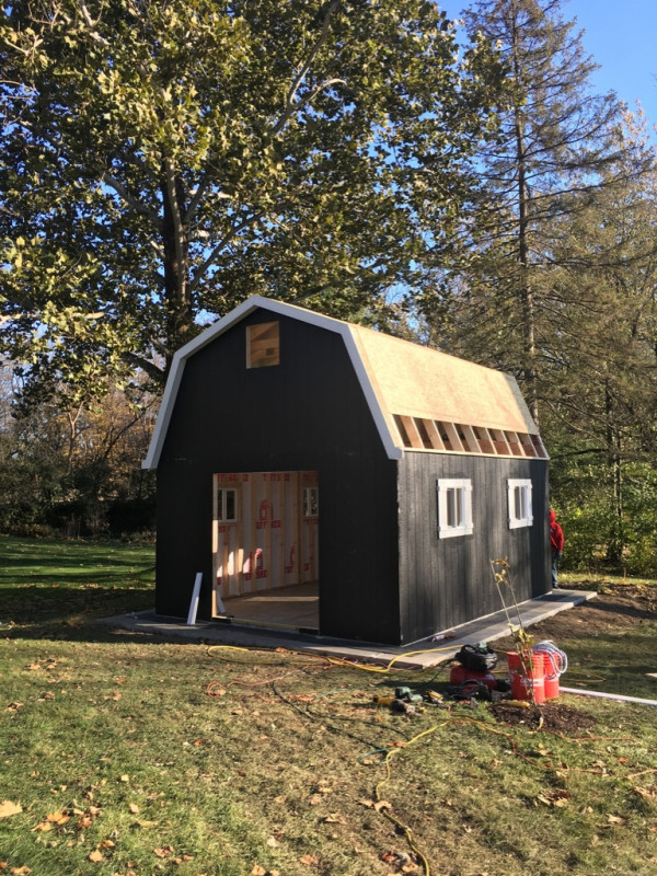 Our Tuff Shed Build - Kindred Vintage