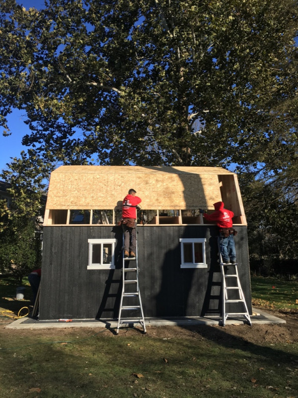 Our Tuff Shed Build - Kindred Vintage